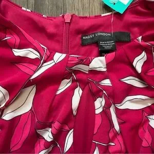 Maggy London | Dresses | Nwt Maggy London Novella Floating Leave Maxi ...
